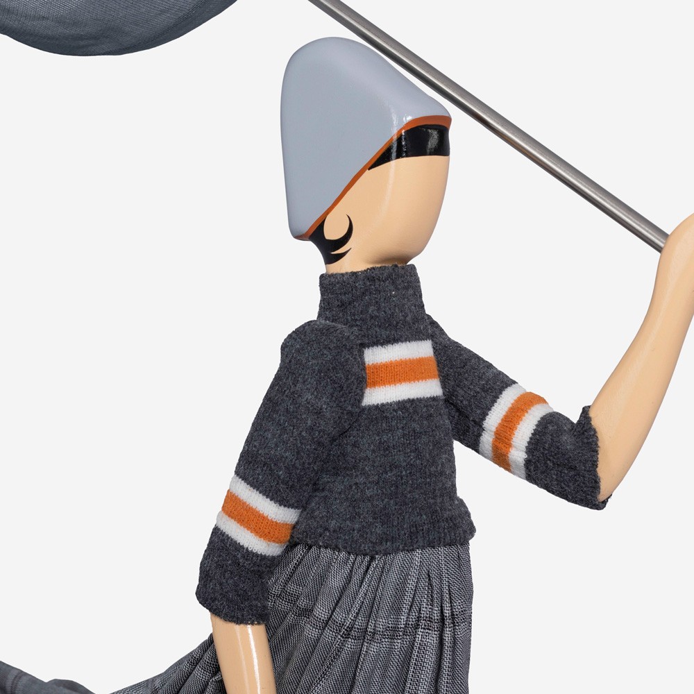 Rinio | Little Girl table lamp, handcrafted by Skitso